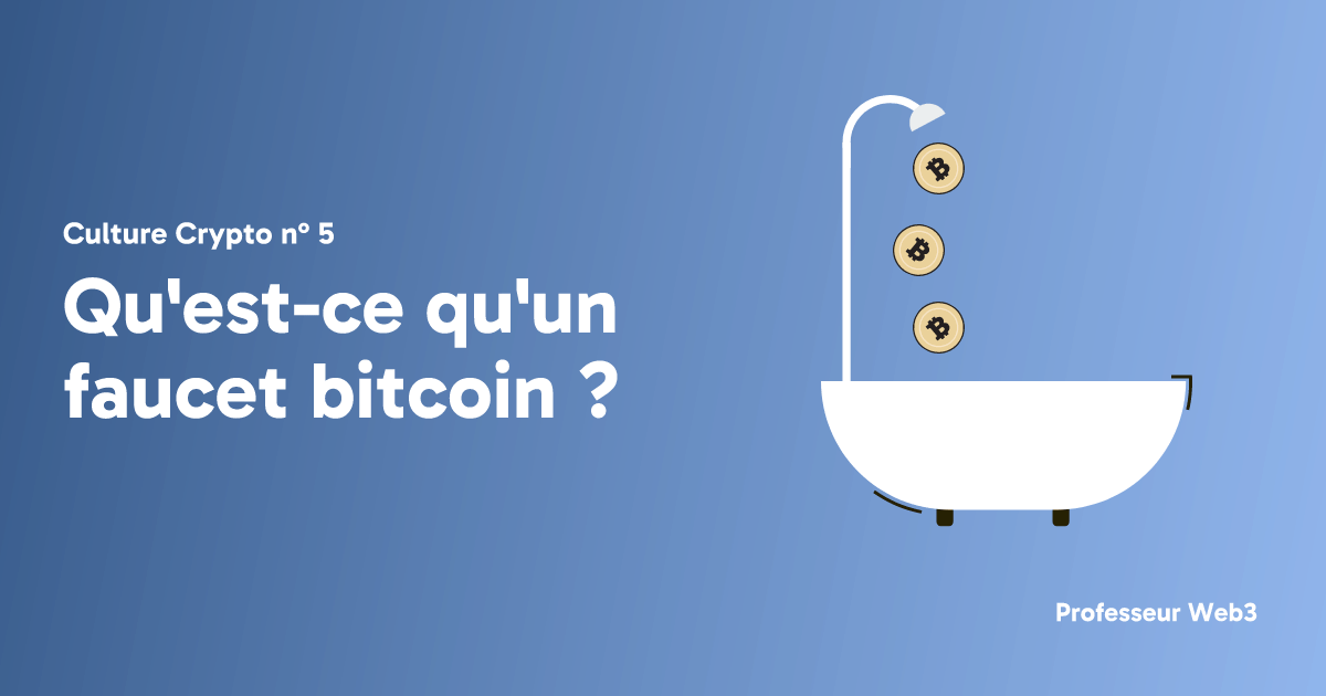Qu'est-ce qu'un faucet bitcoin